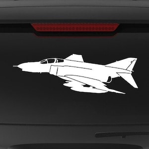 F-4 Phantom II [angle 1] F4 Phantom II, Vinyl Decal Sticker, Fegraphics ...