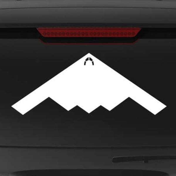 Stealth Bomber Decal - Etsy