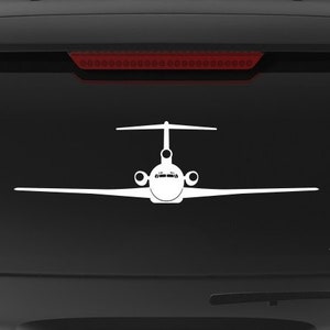 Boeing 727 Decal [front] 727 Vinyl Decal, 727 Sticker, Boeing 727 ...