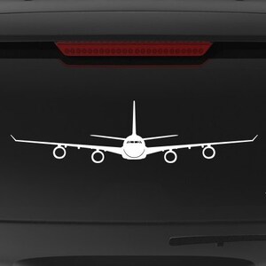 A340-500-600 Decal [front] A340 Vinyl Decal, A340 Vinyl Sticker, Airbus ...