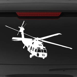 UH-60 Black Hawk - Dustoff Medevac - Angle 1 - Vinyl Decal / Sticker - Etsy