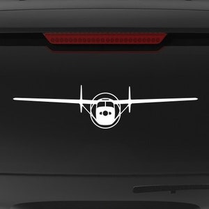 Cessna 337 [front] Cessna 337 Decal, Cessna 337 Sticker, Cessna Decal ...