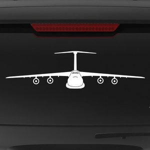 C-5 Galaxy front Flight C-5 Decal, C-5M Vinyl Decal Sticker, C5 Vinyl ...