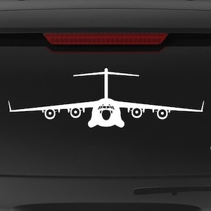 C-17 Decal [front] C17 Decal, C-17 Sticker, C17 Sticker, C-17 Vinyl ...