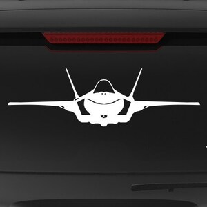 F-35A front Detailed F-35A Decal, F-35 Decal, F-35 Sticker, F-35 ...