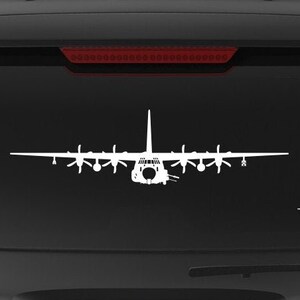 AC-130J W/ Missiles front Ghostrider Gunship Vinyl Decal Sticker AC ...