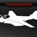 A-6 Intruder [angle 1] A6 Decal, A-6E Vinyl Decal Sticker, A6 Vinyl ...