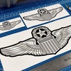Maintenance Badge Decal (senior USAF) Full Color, MX Badge, MX Badge ...