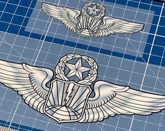 Uav Pilot Wings | Etsy