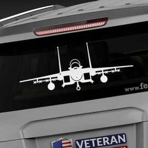 F-15EX Eagle II [loaded V2] Vinyl Decal Sticker, F-15 Advanced Eagle, F ...