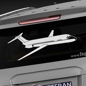 C-9B Skytrain II [US Navy Angle 2] C9B Decal, DC9 Vinyl Decal Sticker ...