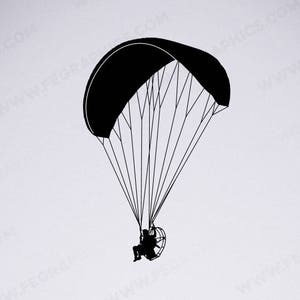 PPG Powered Paramotor Decal [angle 1] Powered Paraglider, Powered ...