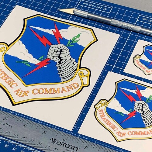 SAC Patch Decal high Quality Strategic Air Command Emblem - Etsy