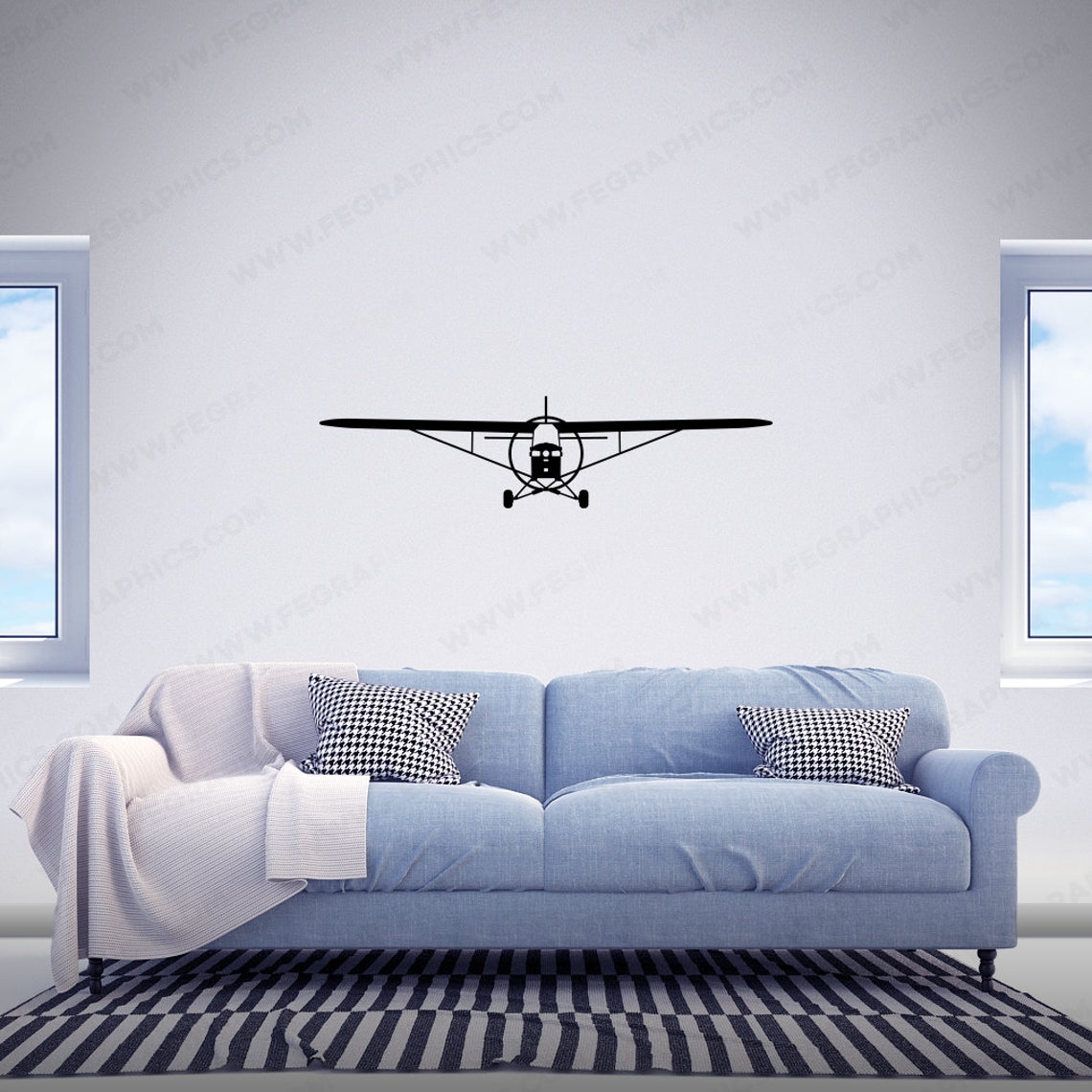 Piper J-3 Cub [front] Piper J3 Cub Decal, Piper J-3 Cub Decal, J-3 Cub ...