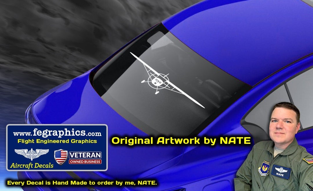 Cessna 140 [front] Cessna 140, Vinyl Decal Sticker, C-140, Cessna 120 ...