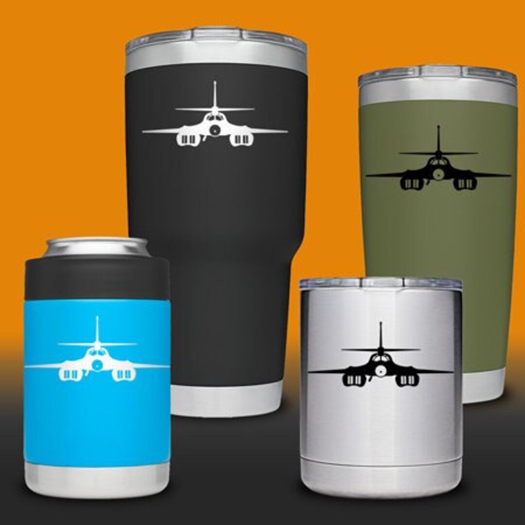 B-1B Lancer [cup Decal] B1B, Rockwell B-1 Bomber, B-one, Bone, Vinyl ...