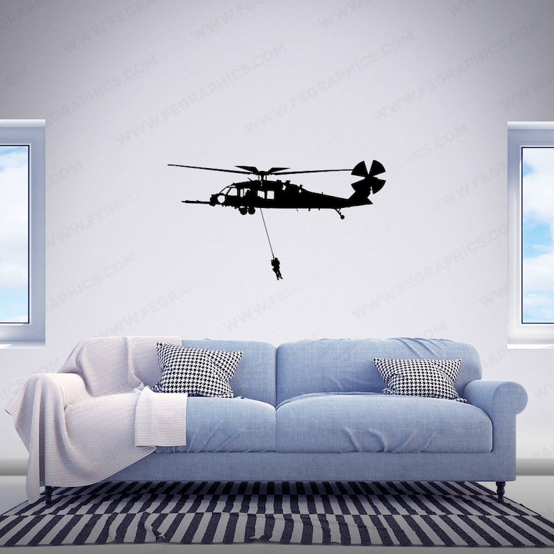 HH-60 Decal - RESCUE 1 - HH60 Pave Hawk Vinyl Decal / Sticker H60 Decal ...