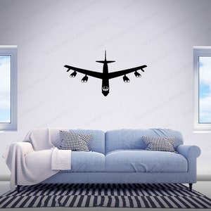B-52 Decal [ Front Down ] B52 Stratofortress "buff" Decal, B-52 Sticker ...