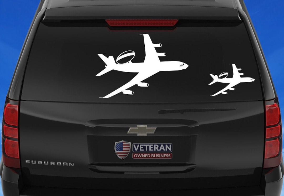 E-3 Sentry [angle 1] E-3 AWACS Decal, E-3 AEW&C, E3 Vinyl Decal Sticker ...