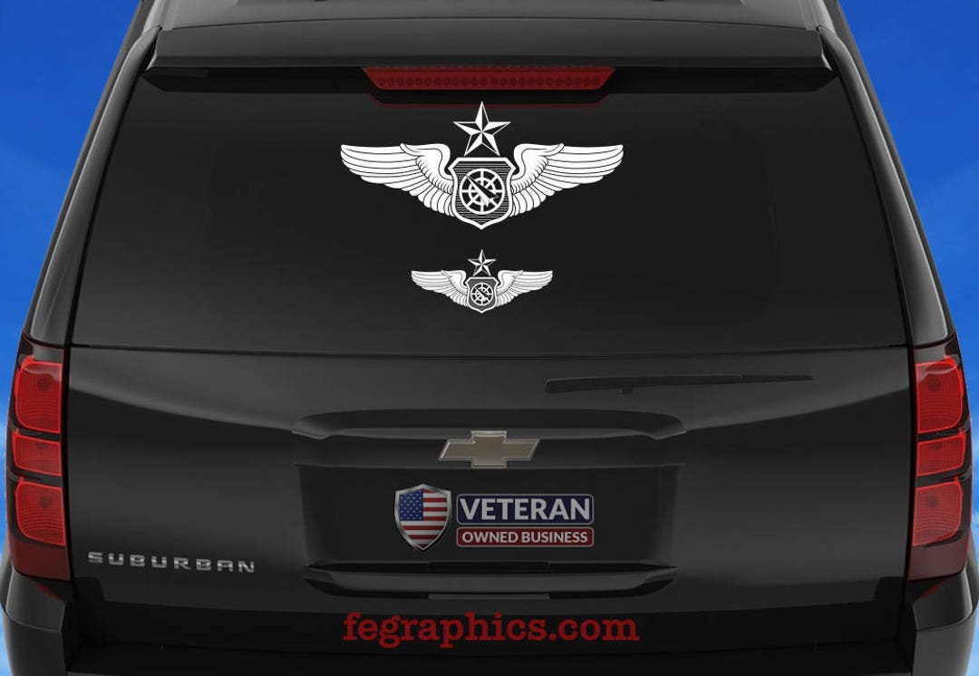 Air Battle Manager Wings (senior USAF) - Vinyl Decal / Sticker - Etsy