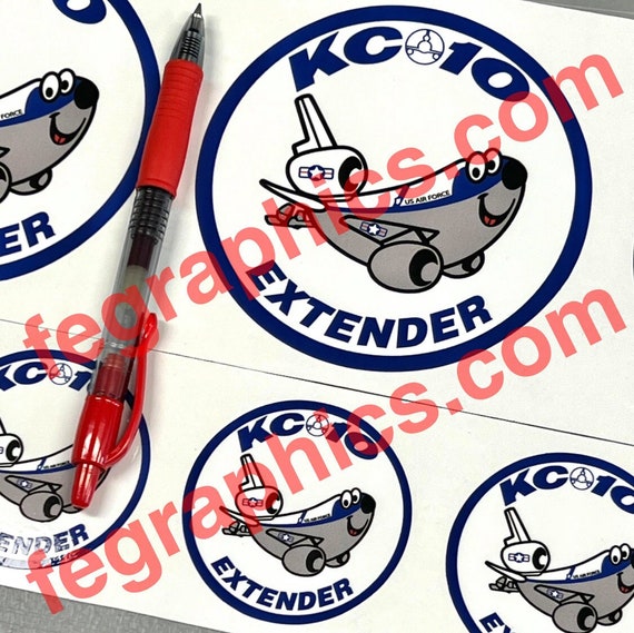 KC-10 extender Decal KC-10 Extender Patch Decal | Etsy