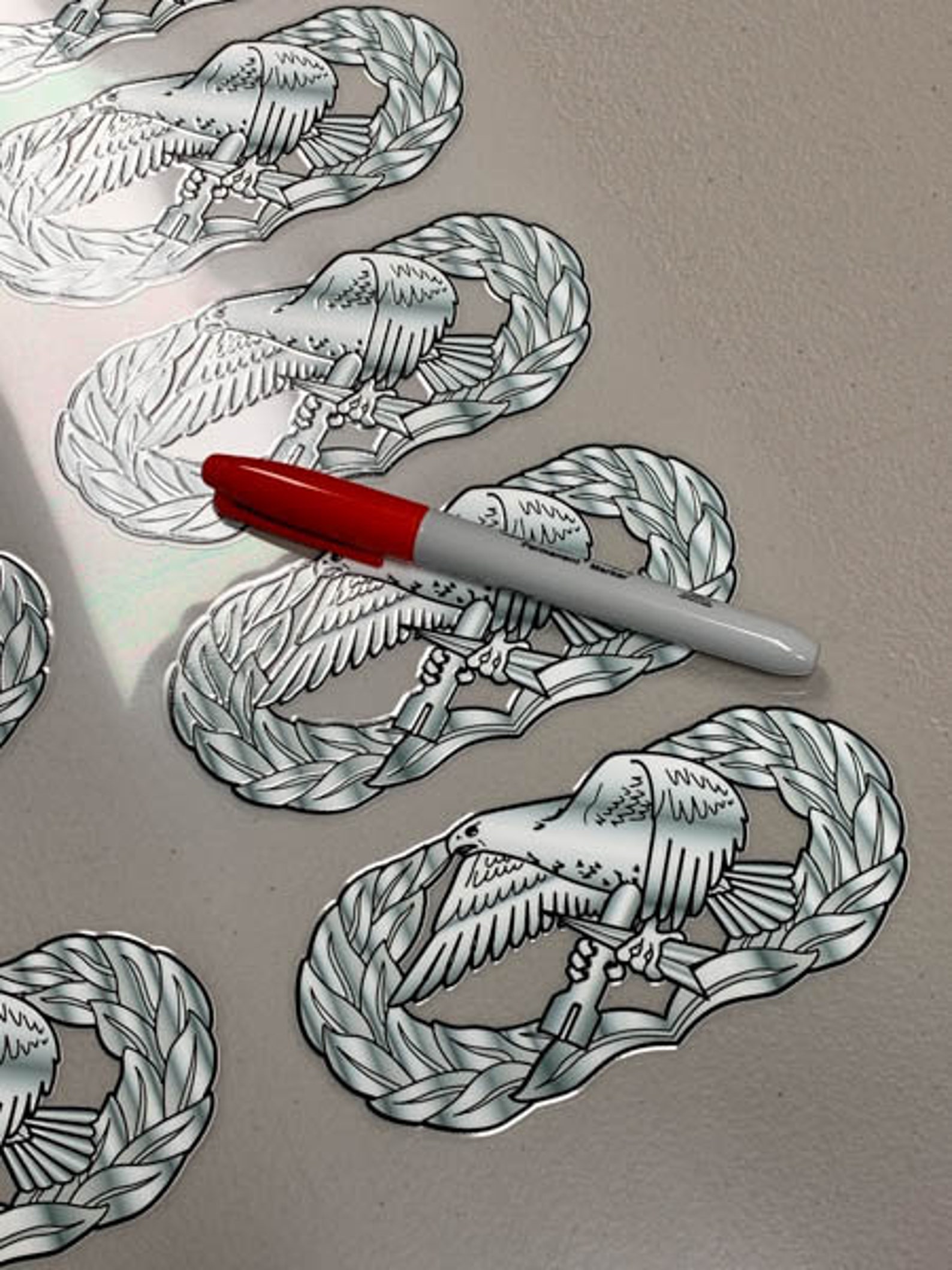 Maintenance Badge Decal basic USAF Full Color MX Badge MX - Etsy