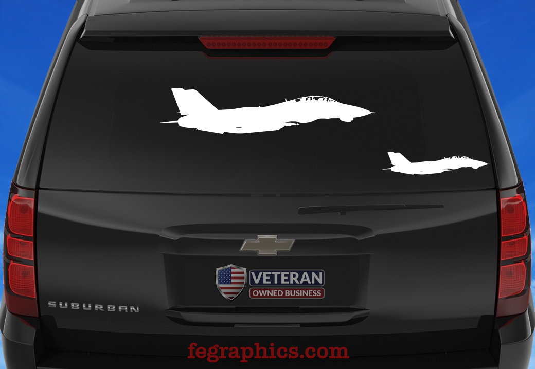 F-14 Tomcat side 1 Decal F14 Decal F-14 Vinyl Decal F14 - Etsy