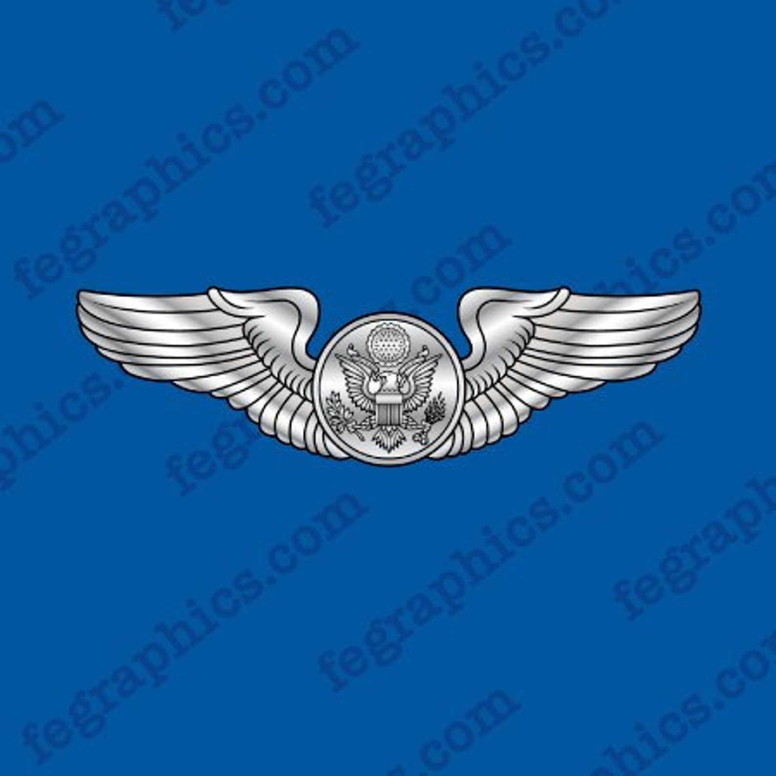 Enlisted Aircrew Wings Decal basic USAF Full Color Aircrew - Etsy