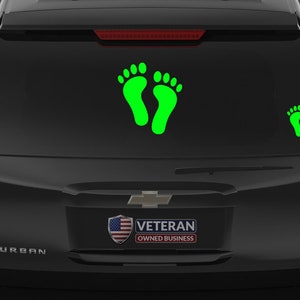 4 Toe Rescue Feet [decal] Jolly Green Giant Footprint, Vinyl Decal ...
