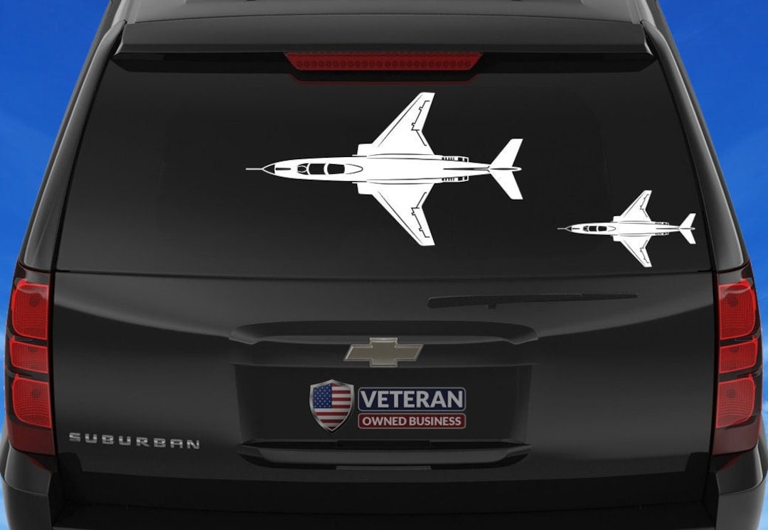 F-101B Voodoo [TOP] Mcdonnell F-101B Voodoo Decal, Vinyl Decal Sticker ...