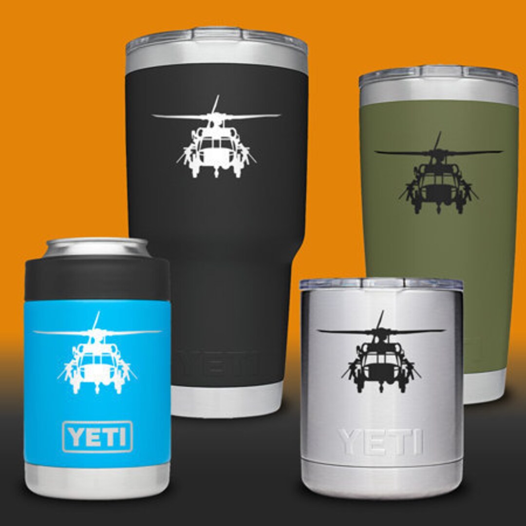 HH-60 W/.50 Cals - Cup Decal - HH60 Pave Hawk, H60 Sticker H60 Decal ...