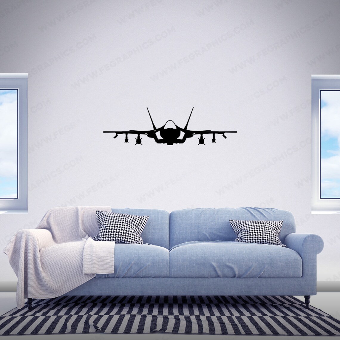 F-35C [front Loaded Beast Mode] F-35C Decal, F-35 Decal, F-35 Sticker ...