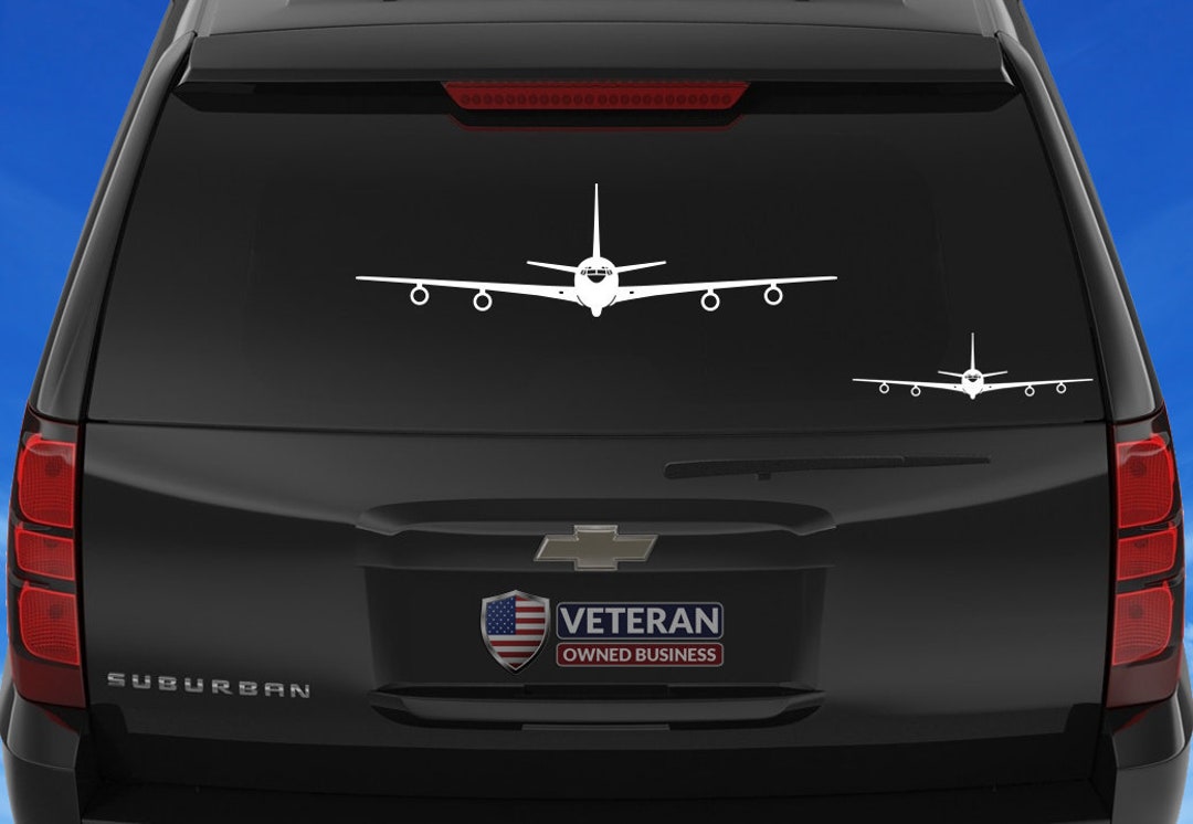 E-8 JSTARS Decal [front] E8C JSTARS Decal, E-8C Decal, E8 Vinyl Decal ...