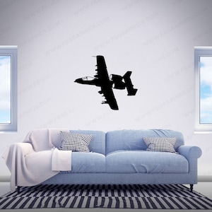 A-10 Decal - Angle 1 - A10 Decal // A-10 Thunderbolt II / A-10 Warthog ...