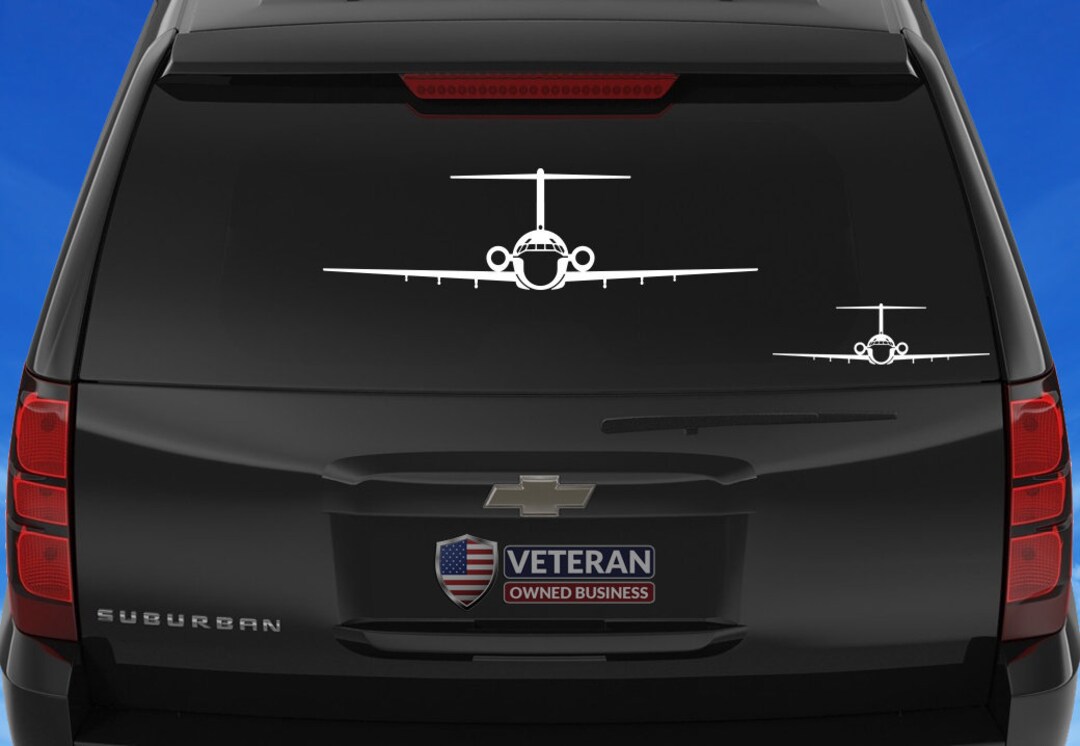 C-9A Nightingale [front] C9A Decal, DC-9 Vinyl Decal Sticker, C9A ...