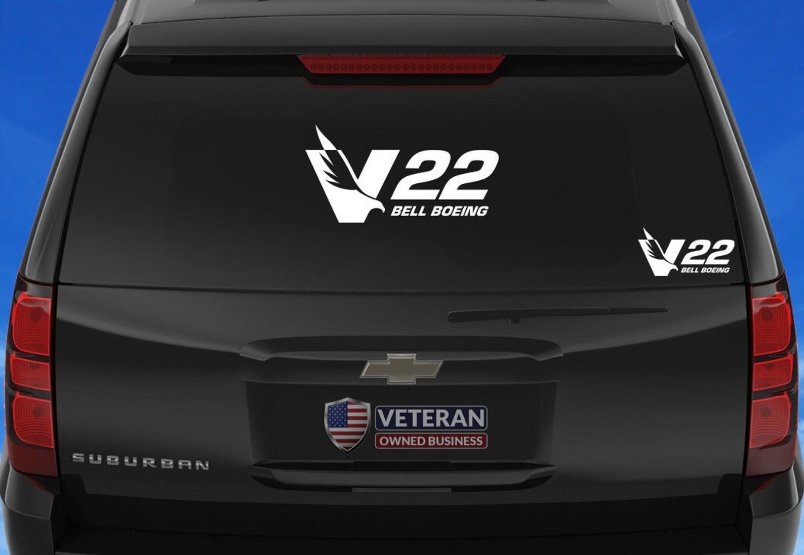 V-22 Osprey [logo] CV22B Osprey, MV22B, CMV22B, Vinyl Decal Sticker ...