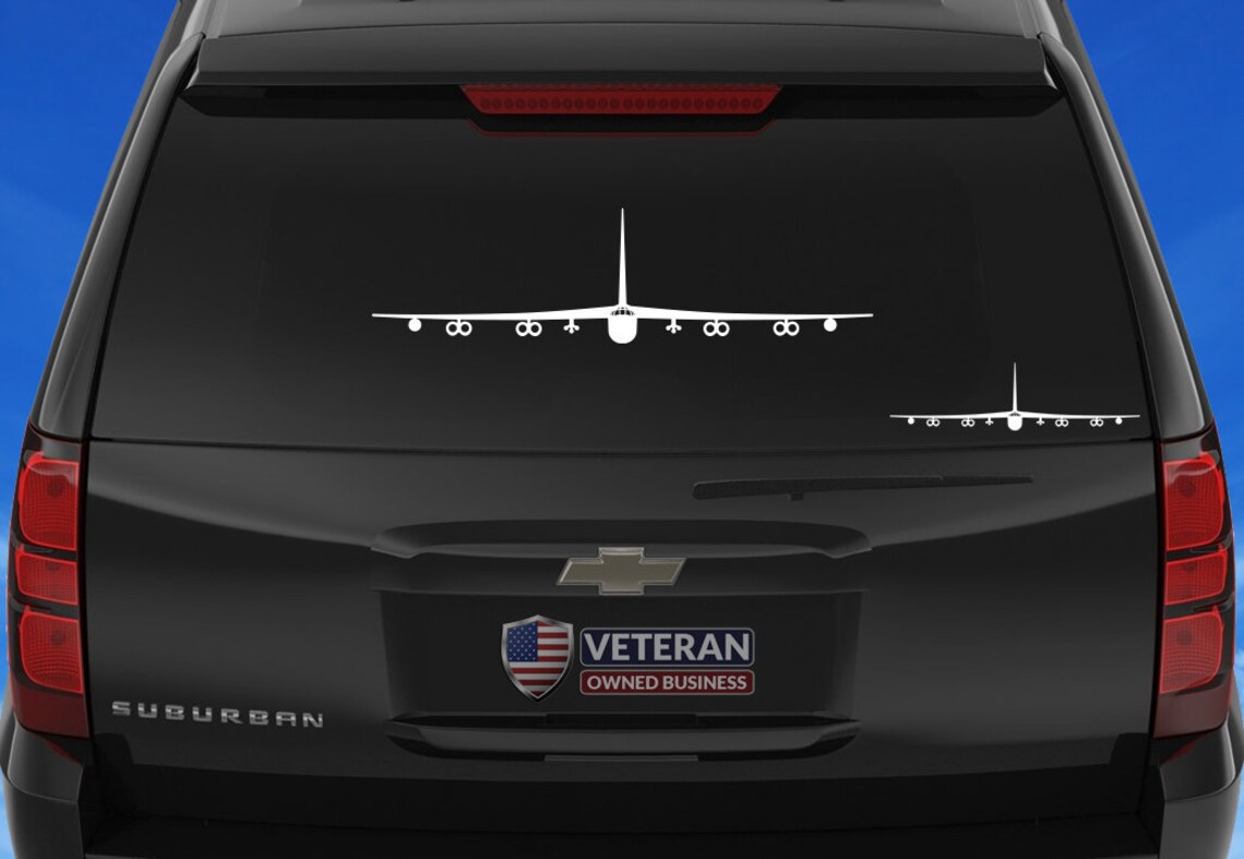 B-52D Decal [front Bombs] B52D Stratofortress BUFF Decal, B-52 Sticker ...