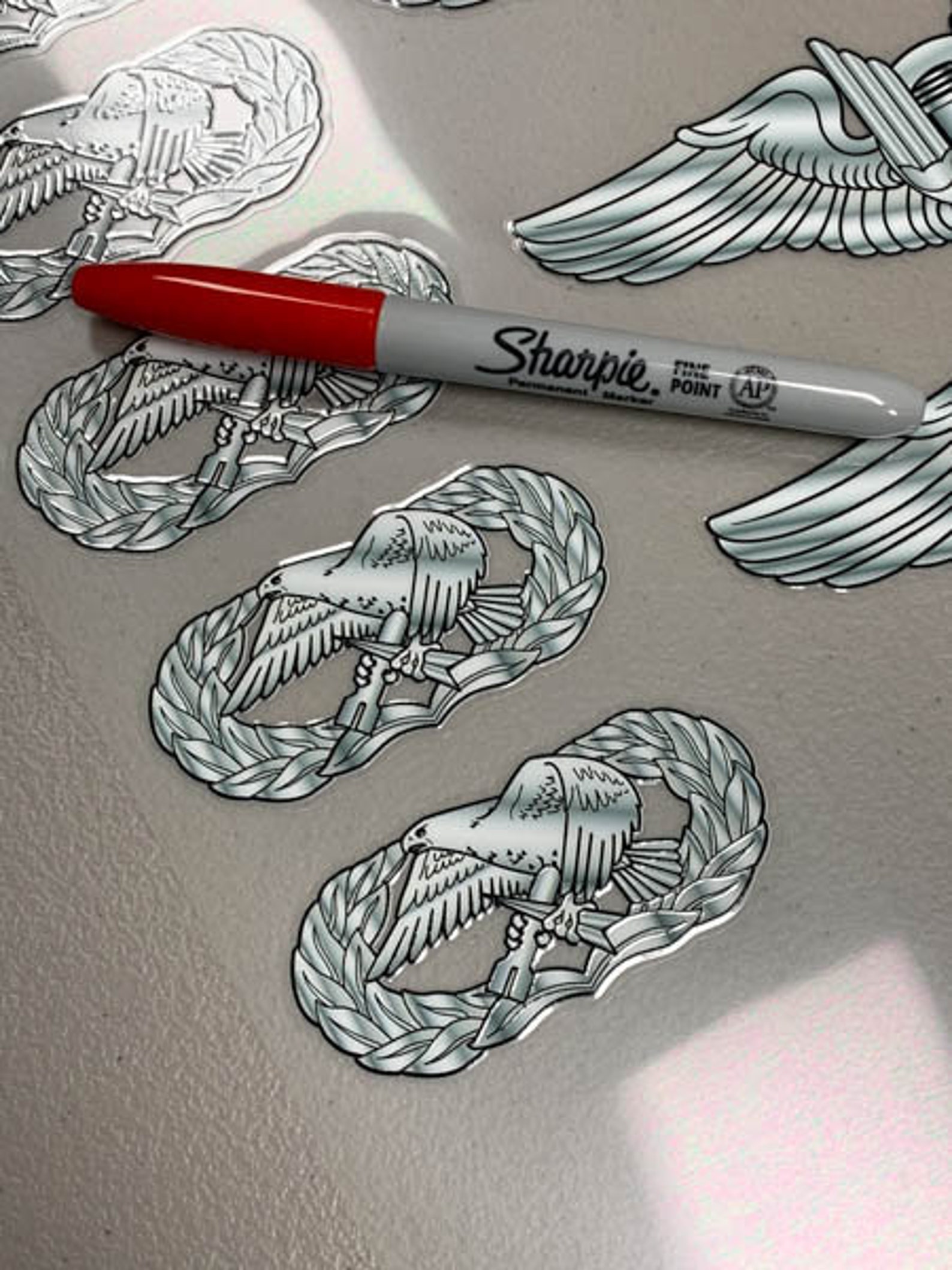 Maintenance Badge Decal basic USAF Full Color MX Badge MX | Etsy