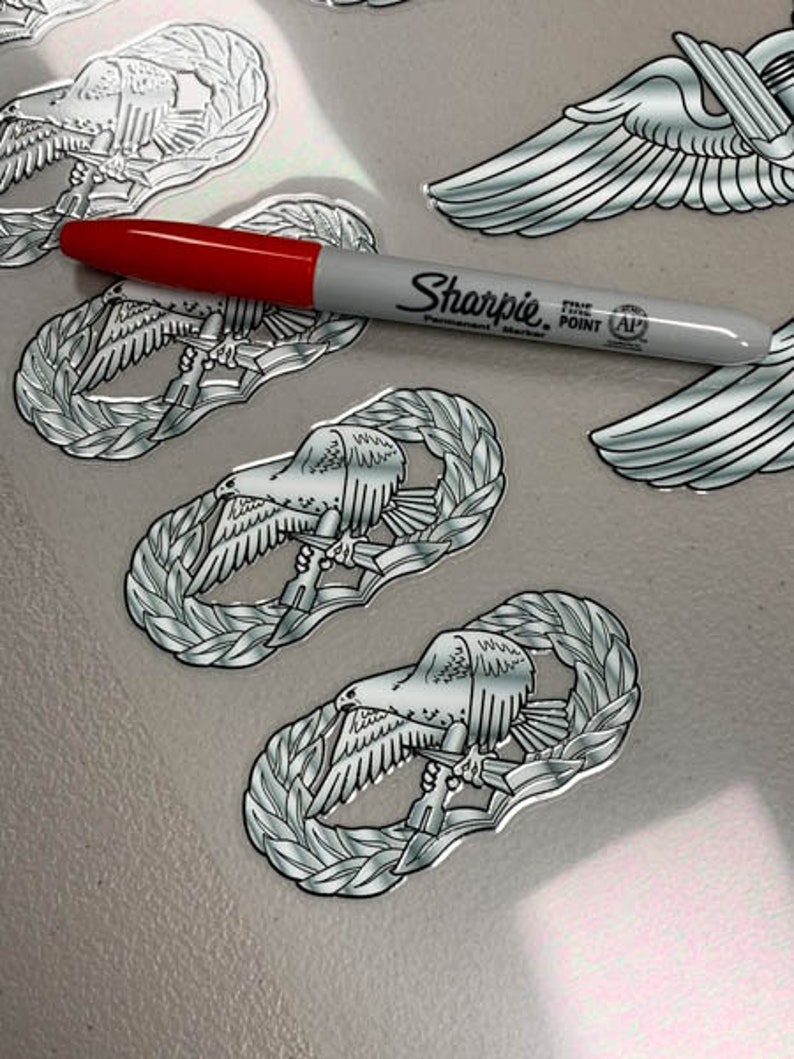 Maintenance Badge Decal basic USAF Full Color MX Badge MX | Etsy