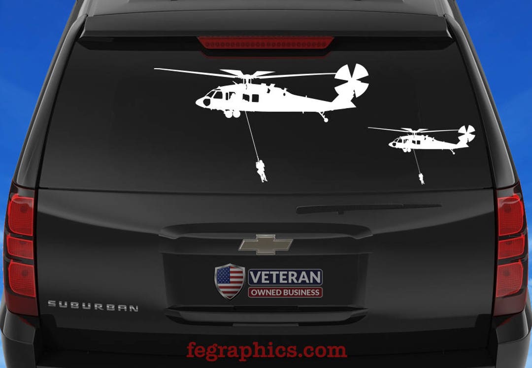 UH-60 Black Hawk - Hoist 1 - Vinyl Decal / Sticker - Etsy