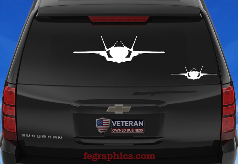 F-35A front F-35A Decal F-35 Decal F-35 Sticker F-35 - Etsy