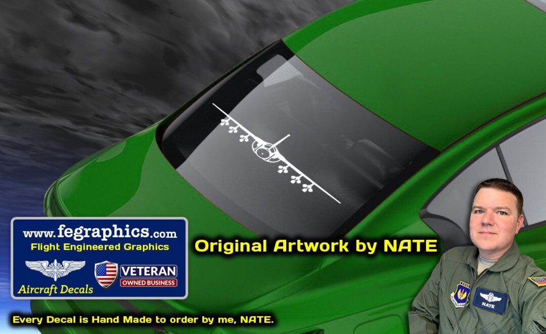 FB-111 Aardvark Decal [front Loaded] FB111 Aardvark, Vinyl Decal ...