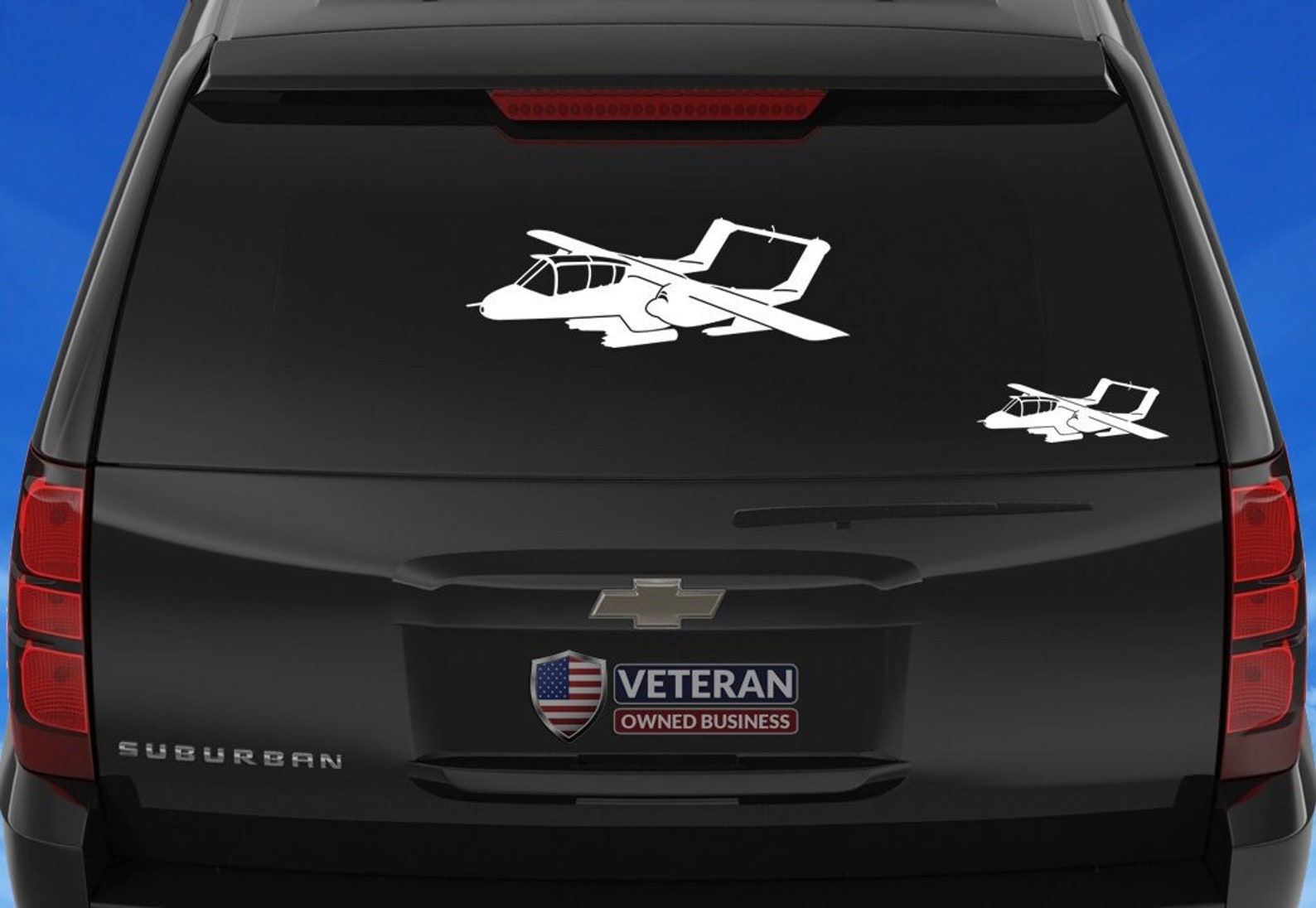 OV-10 Bronco angle 1 OV10 Decal OV-10 Bronco Vinyl Decal - Etsy