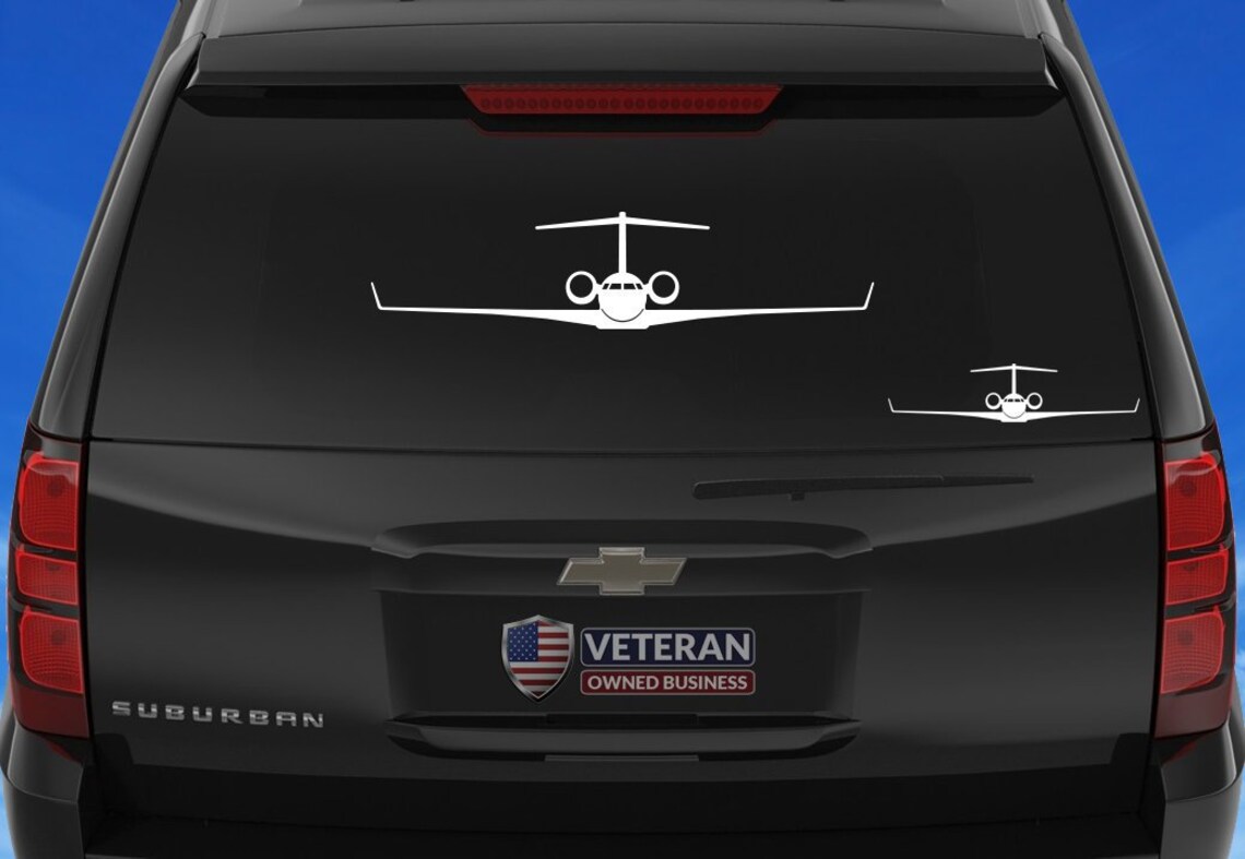 Global Express [front] Global 5000 Decal, Global 5500 Decal, Global ...