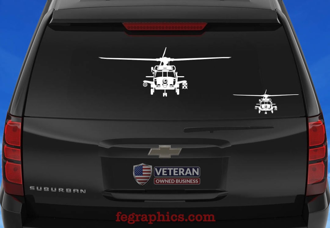 MH-60R [front] Armed Helo (APKWS/AGM 114) - SH60R Seahawk Decal, MH60R ...