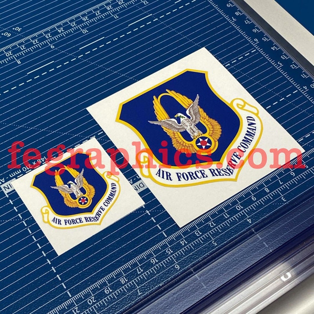 Air Force Reserve Command [patch Decal] AFRC Vinyl Decal Sticker, Air Force Reserve Patch ...