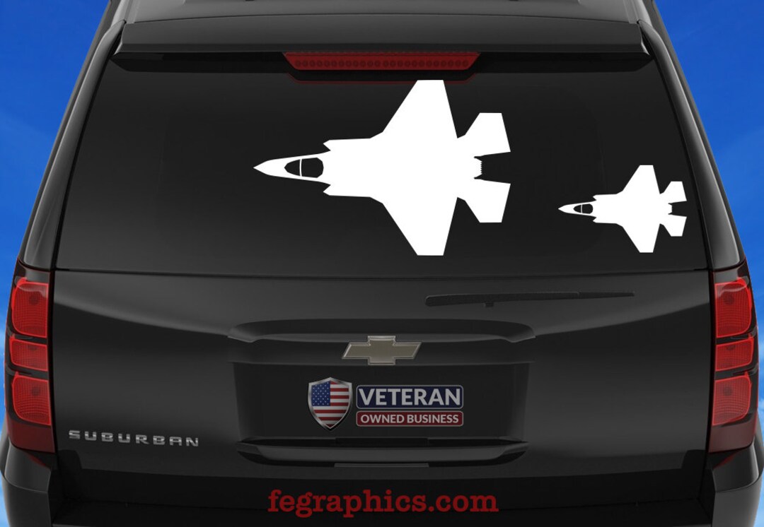 F-35B TOP F-35B Decal, F-35 Decal, F-35 Sticker, F-35 Lightning II, F ...