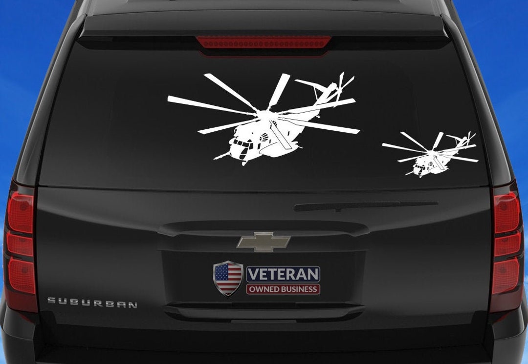 CH-53E Decal angle 1 CH53E, Super Stallion, Vinyl Decal Sticker, H-53 ...