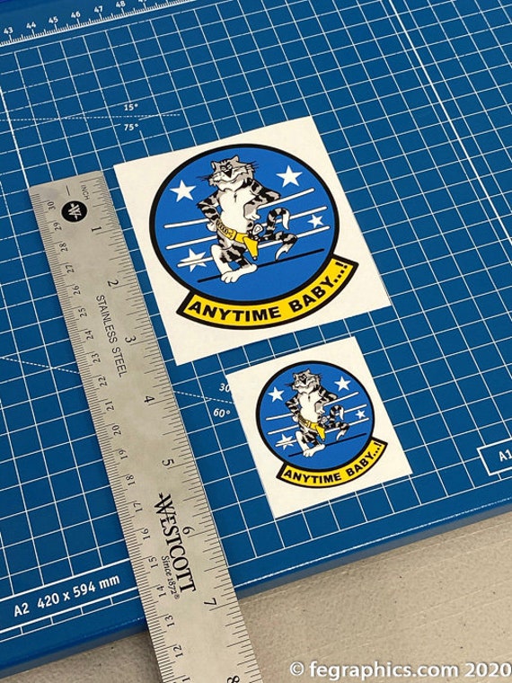 F-14 anytime Baby Patch Decal high Quality - Etsy
