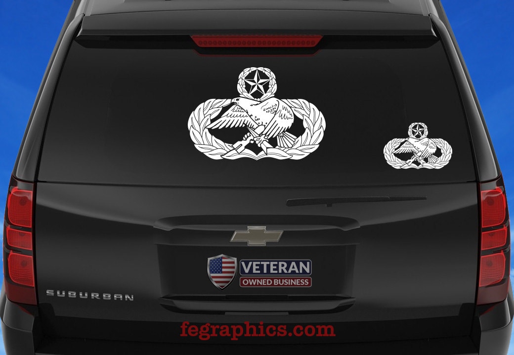 Maintenance Badge (master USAF) - Vinyl Decal / Sticker - Etsy
